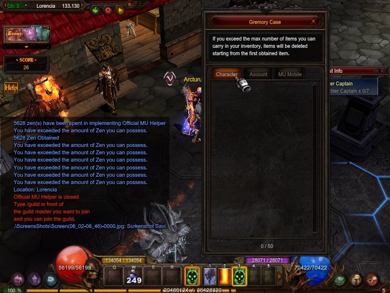 BUG Gremony Case - Help & Assistance - DivinityMU Community