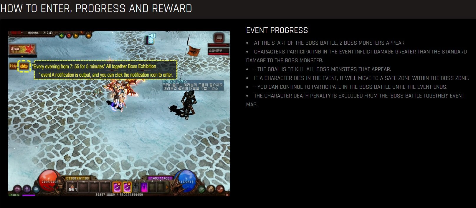 All Together Boss Batltle - Patch 1-3 - Events - DivinityMU Community