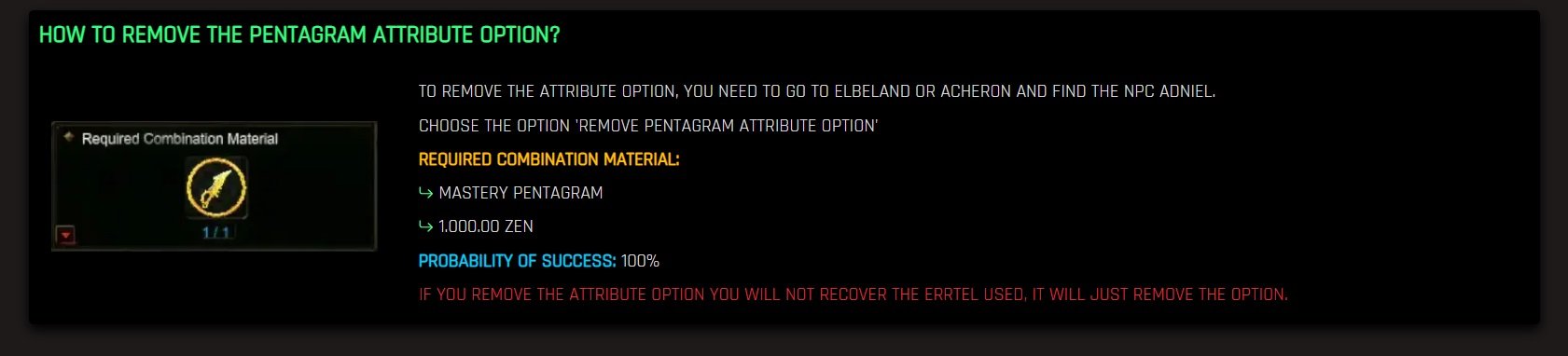 Mastery Pentagrams - Game System - DivinityMU Community